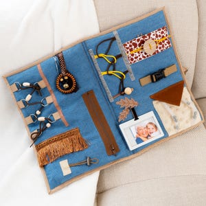 Dementia Activity Fidget Book With Photo, Alzheimers Activities ...