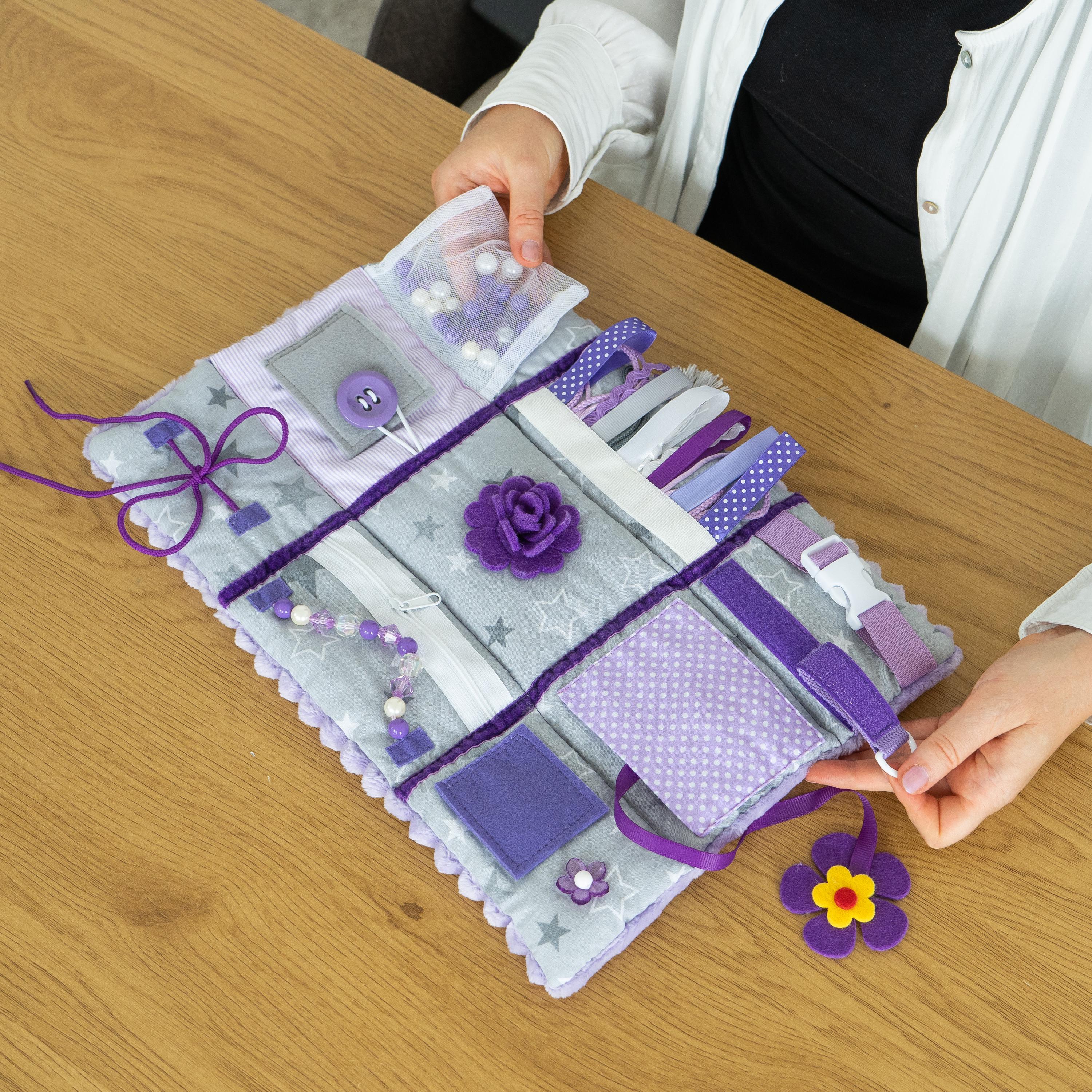 Dementia Fidget Toy, Activity Mat for Seniors, Alzheimer's Autism ...