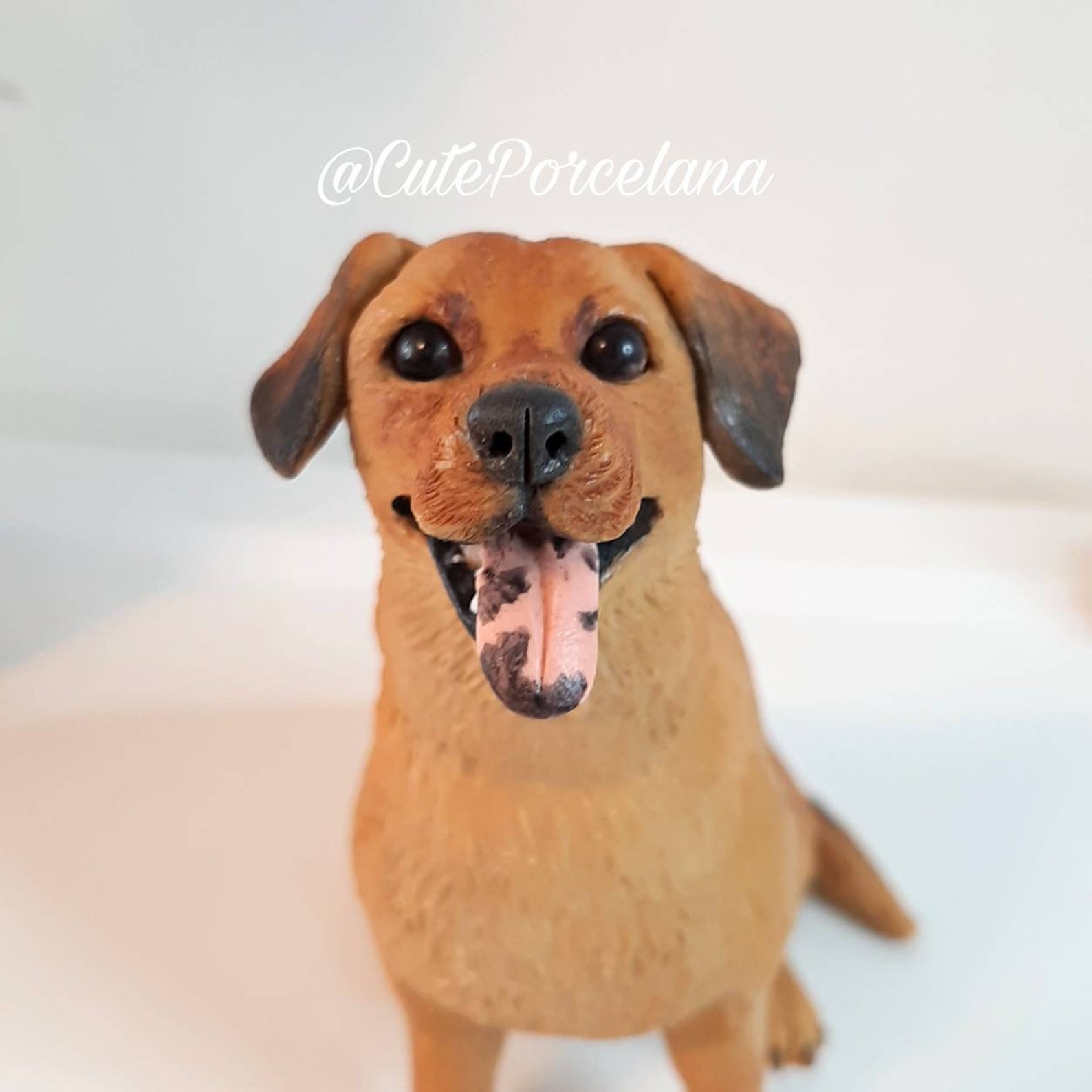 Custom Pet Figurine Custom Pet Portrait Labrador Dog - Etsy