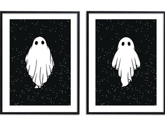 Cute Spooky Vintage Printable Halloween Wall Art Gallery Elevate Your ...