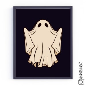 Cute Spooky Vintage Printable Halloween Wall Art Gallery - Elevate Your ...