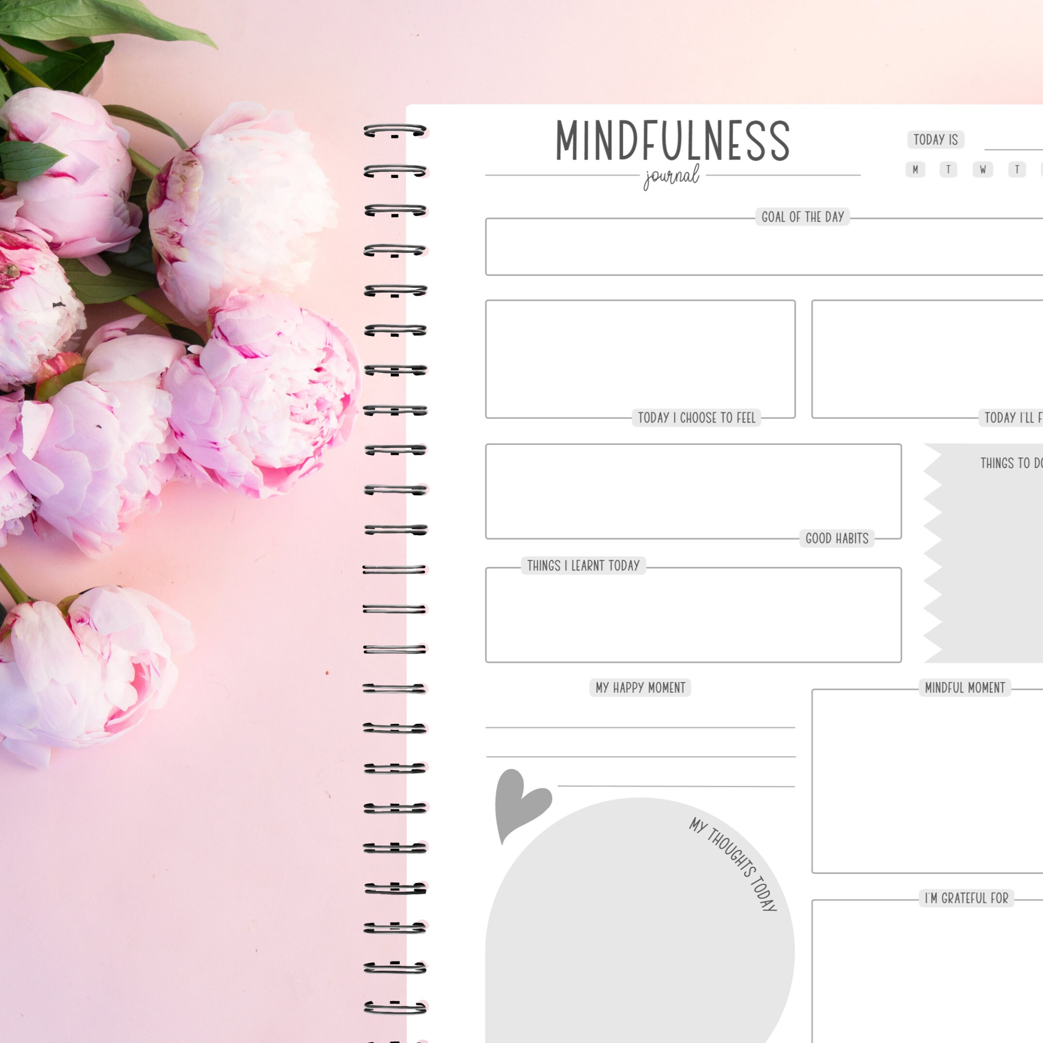 Mindfulness Journal Printable Letter | Mindfulness Journal Kids ...