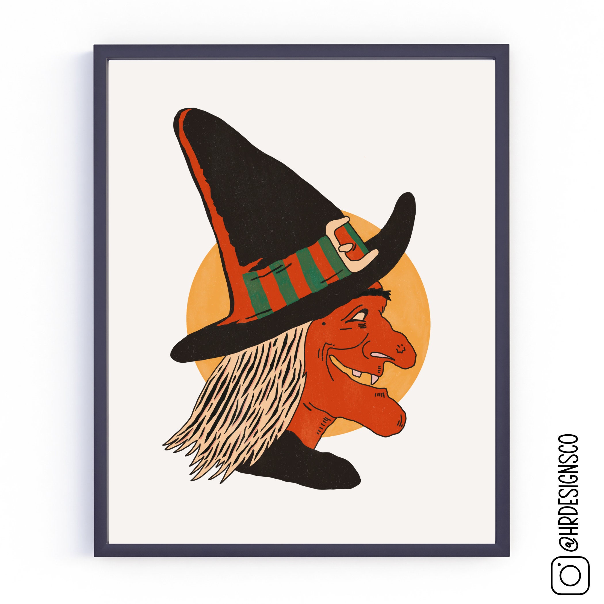 Classic Spooky Vintage Printable Halloween Wall Art Gallery - Elevate ...