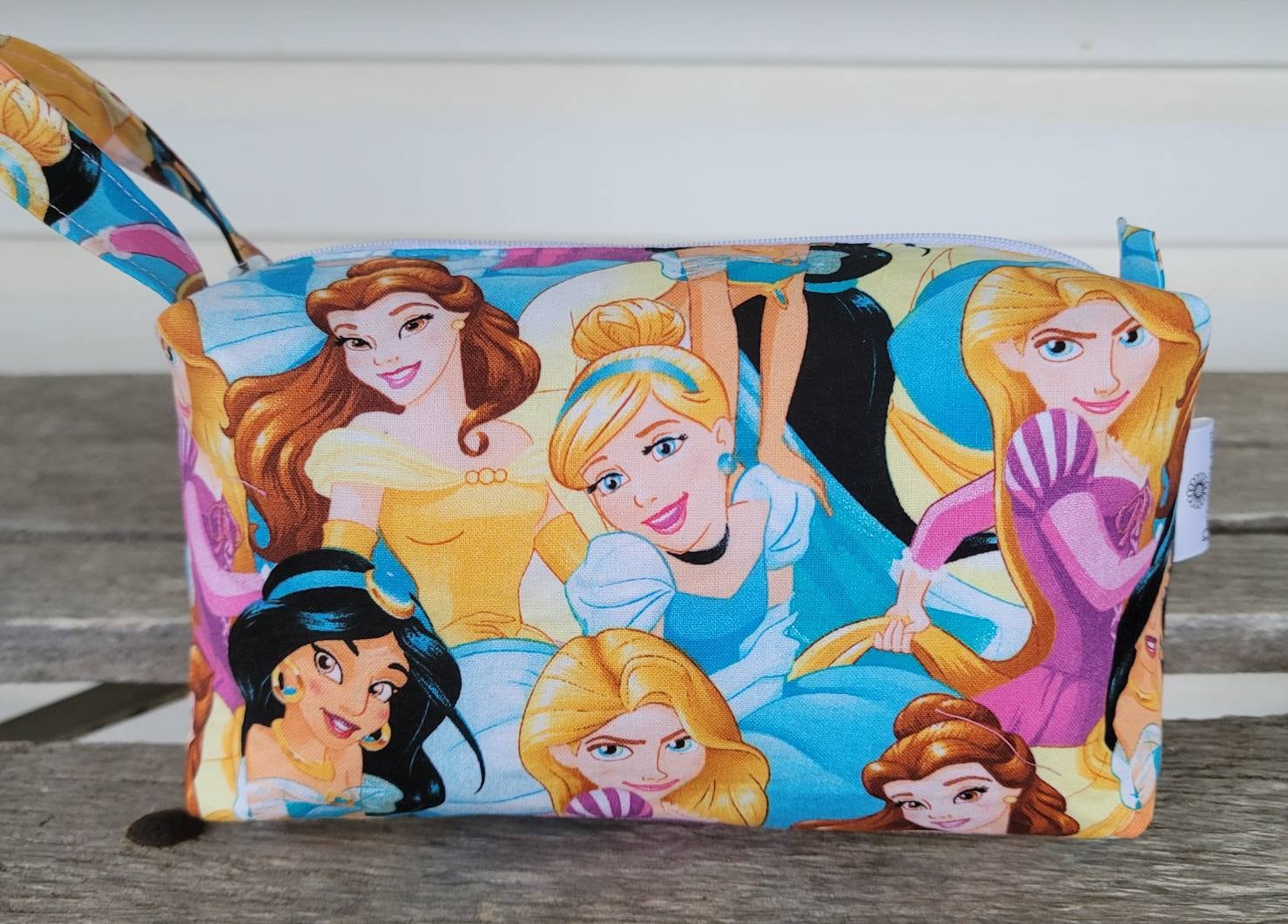 Cute Disney Princess Zipper Box Pouch Handmade Pouch Makeup - Etsy