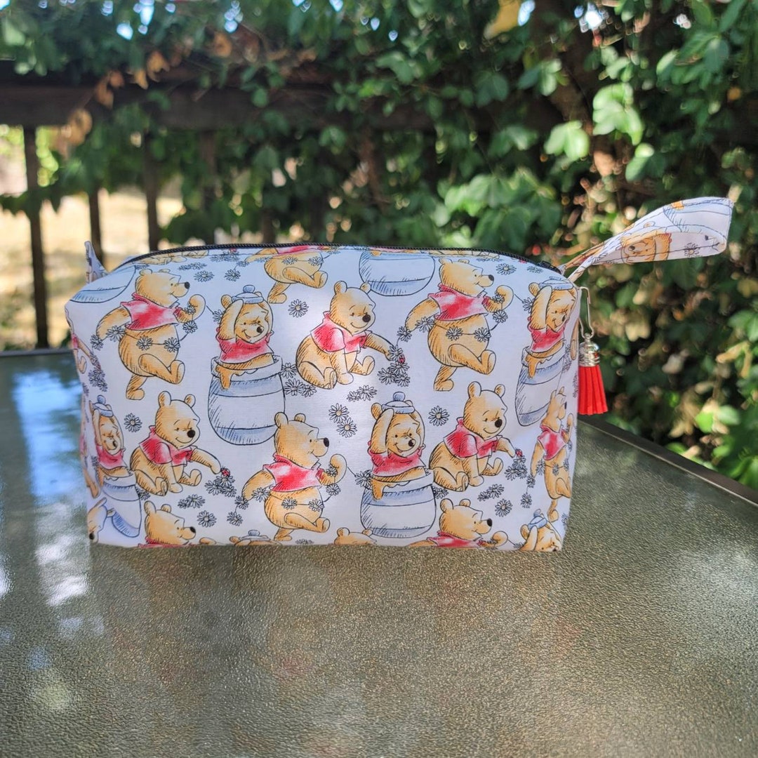 Handmade Winnie the Pooh Box Pouch, Disney Cosmetic Bag - Etsy
