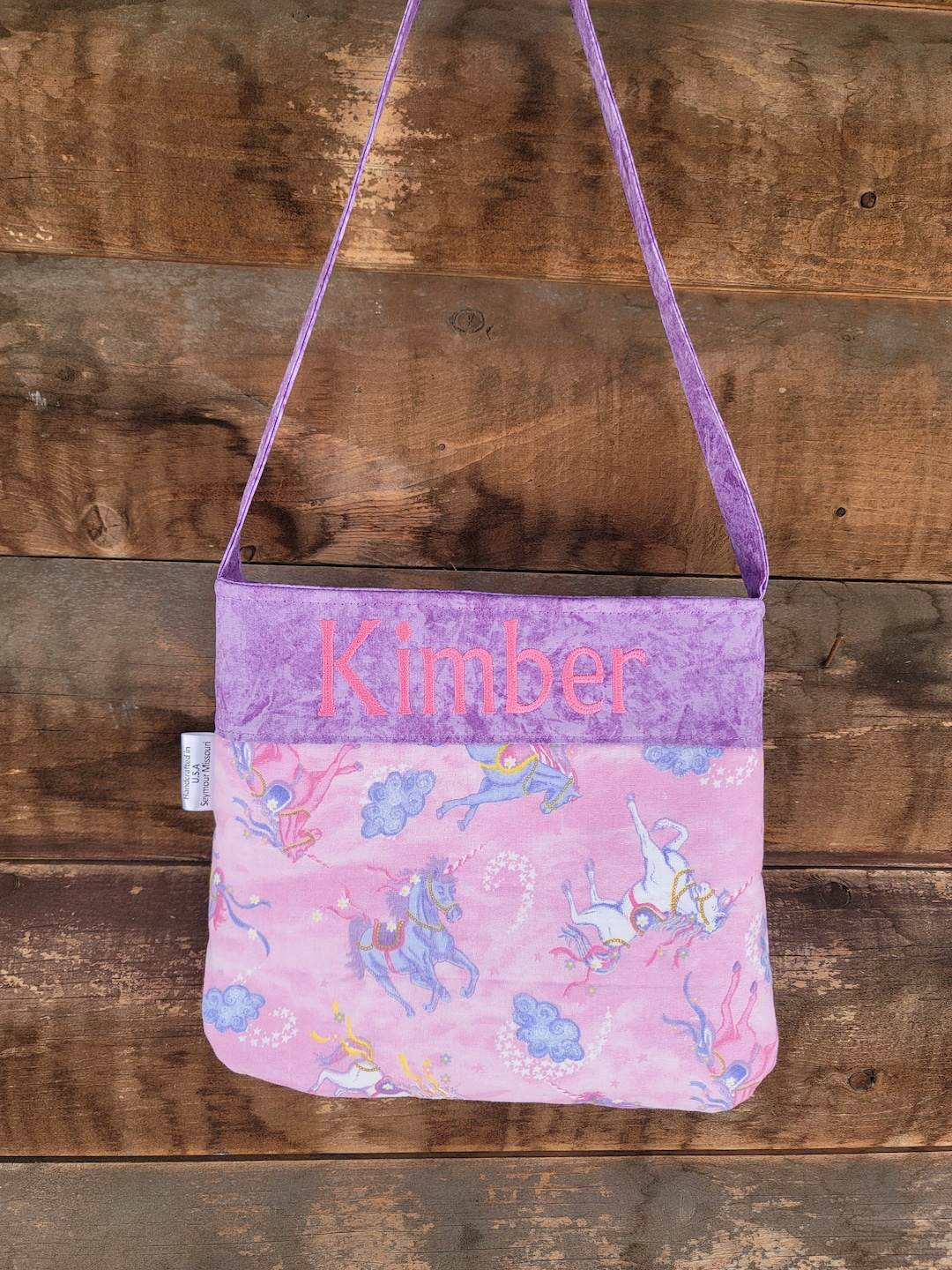 Pink Unicorn Girls Crossbody Bag,purse, Purse for Toddler's, Little ...