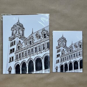 Main St. Station Drawing Print - Etsy