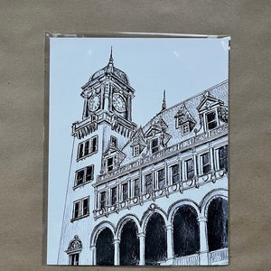 Main St. Station Drawing Print - Etsy
