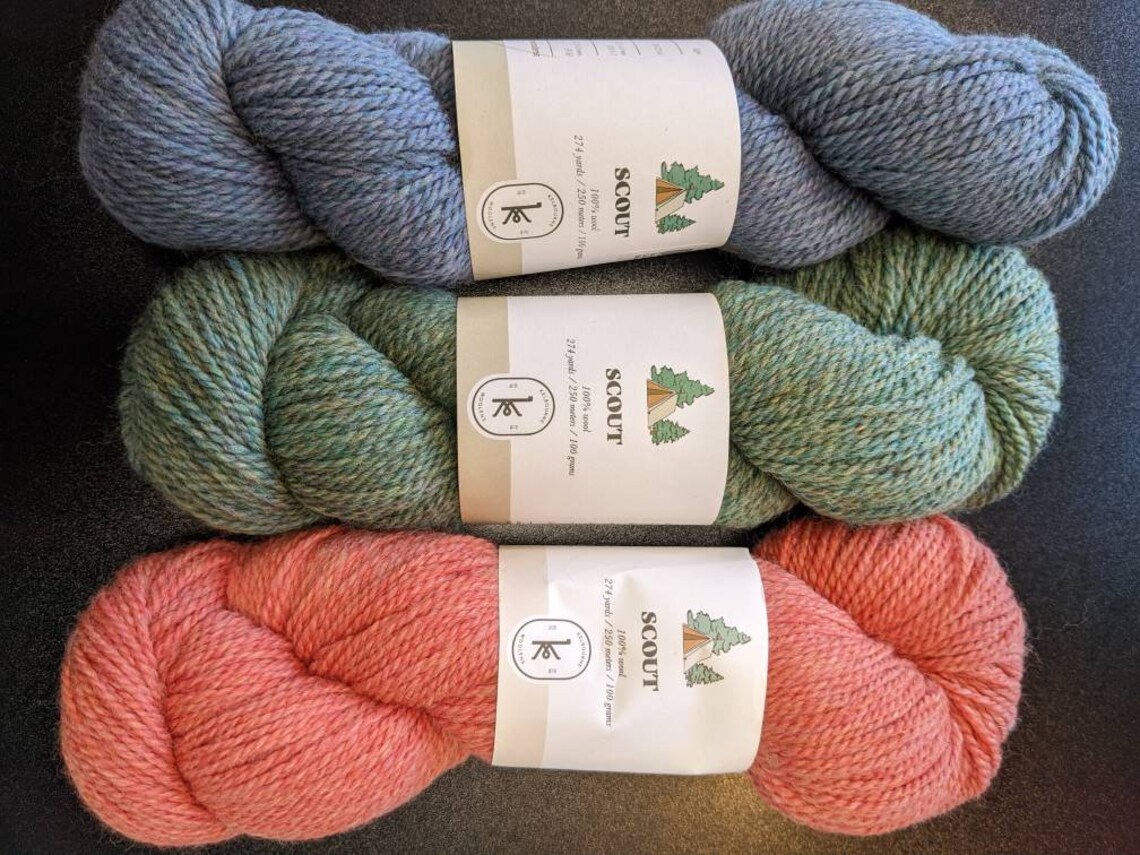 Scout Yarn by Kelbourne Woolens - Etsy