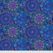 108 Wide millefiore Wide Back Blue Kaffe Fassett BACKING FABRIC Sold in ...