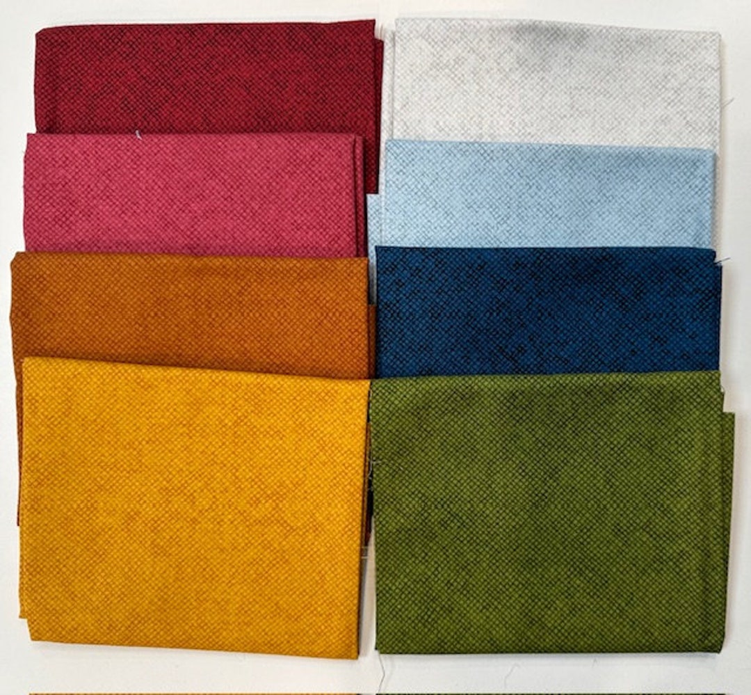 Whisper Weave - Fat Quarter Pack - 8pcs- Blenders Pack - Etsy