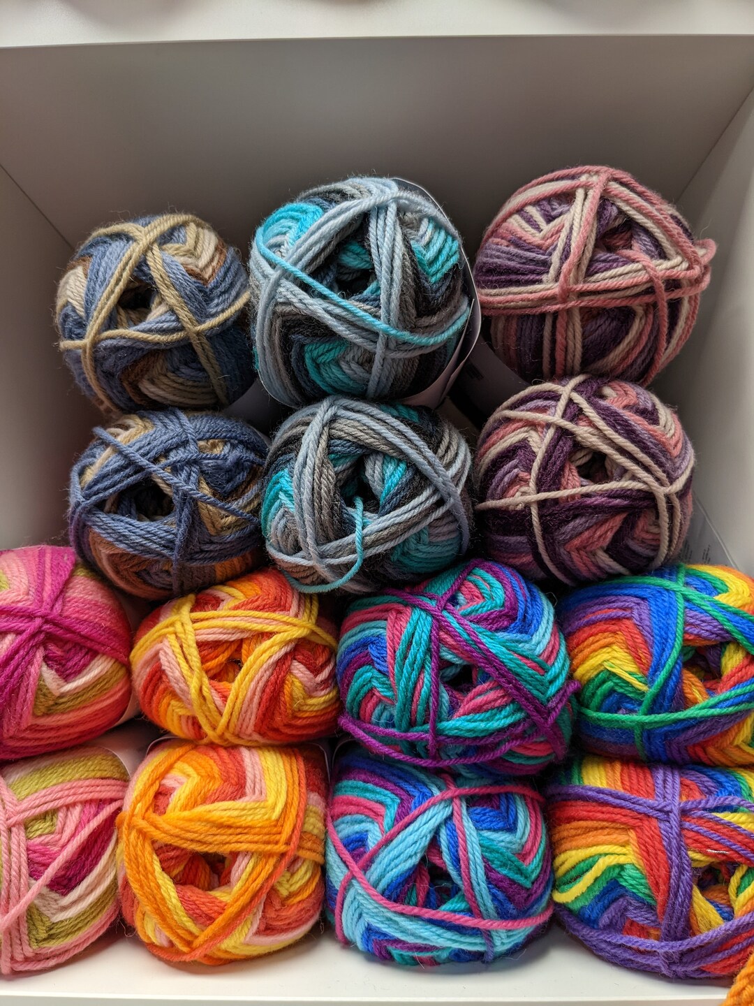 Deluxe Stripes Yarn - Etsy