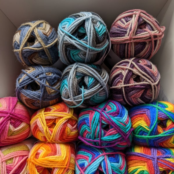 Self Striping Yarn - Etsy