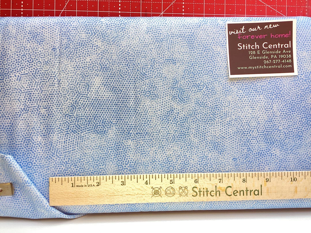 Dimples Light Blue- by Andover Fabrics - Semi Solid Blender - Blue ...