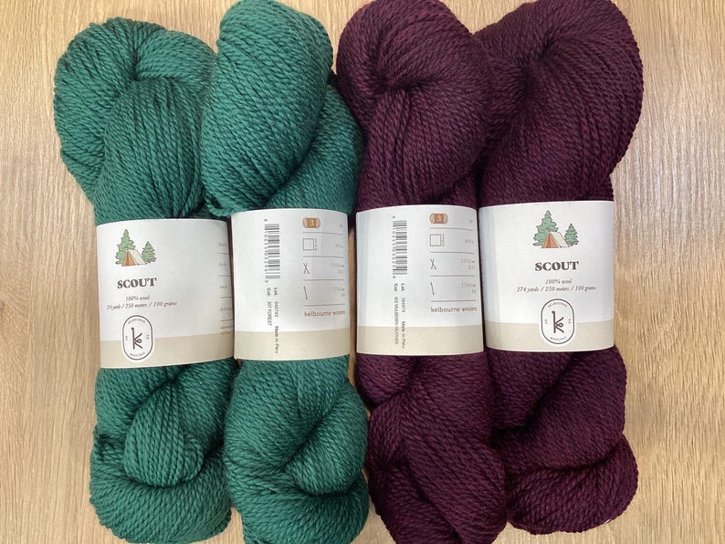 Scout Yarn by Kelbourne Woolens - Etsy