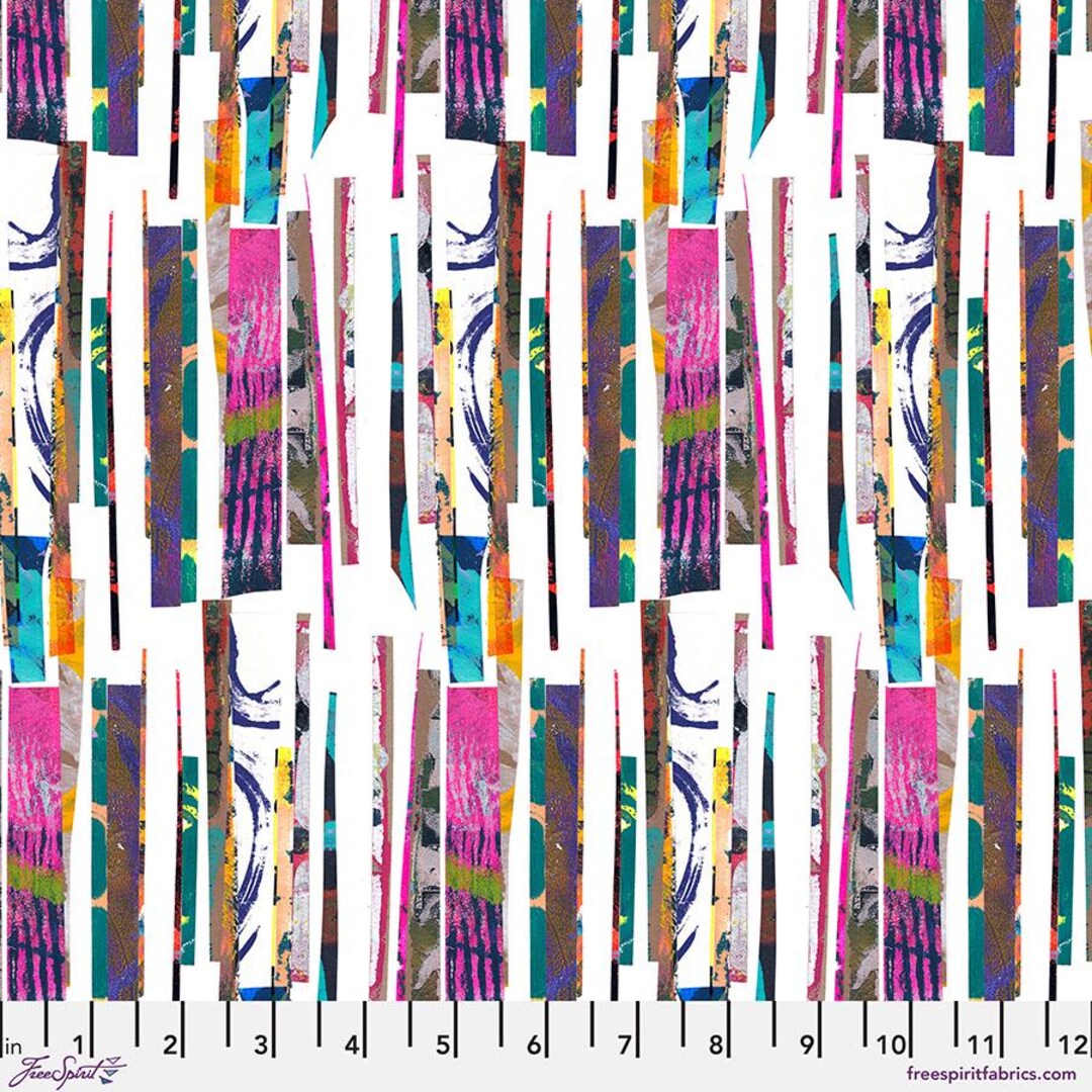 Melodic Line - Sandy || Lineage by E Bond for Freespirit Fabrics - Etsy