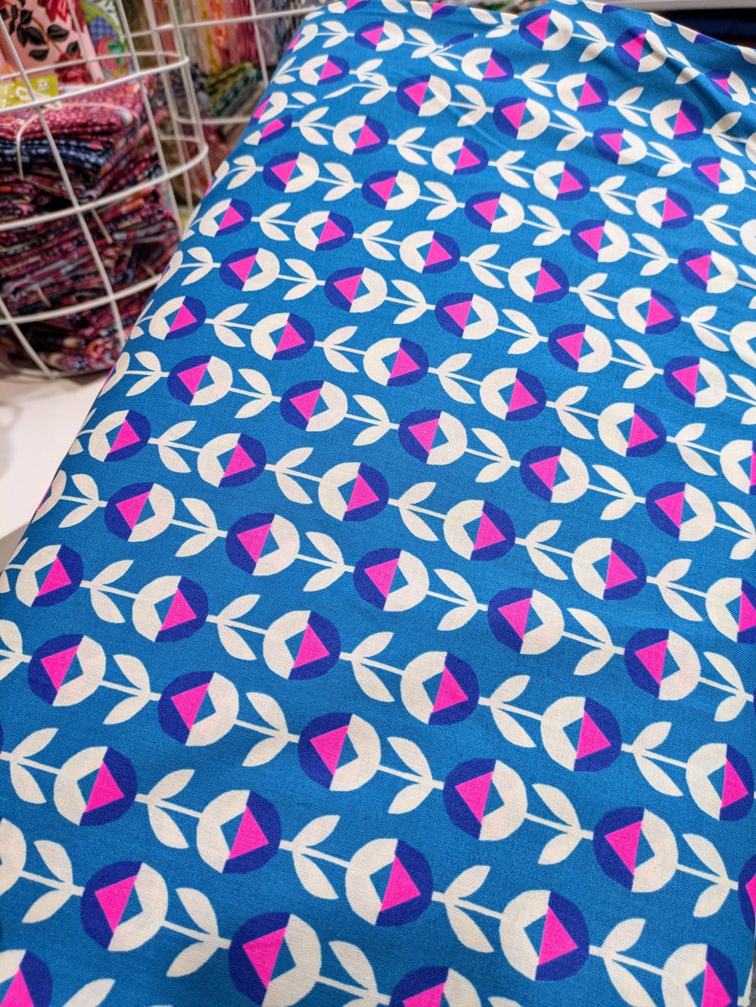 Eye Candy Floral Cerulean - Ruby Star Society - Etsy