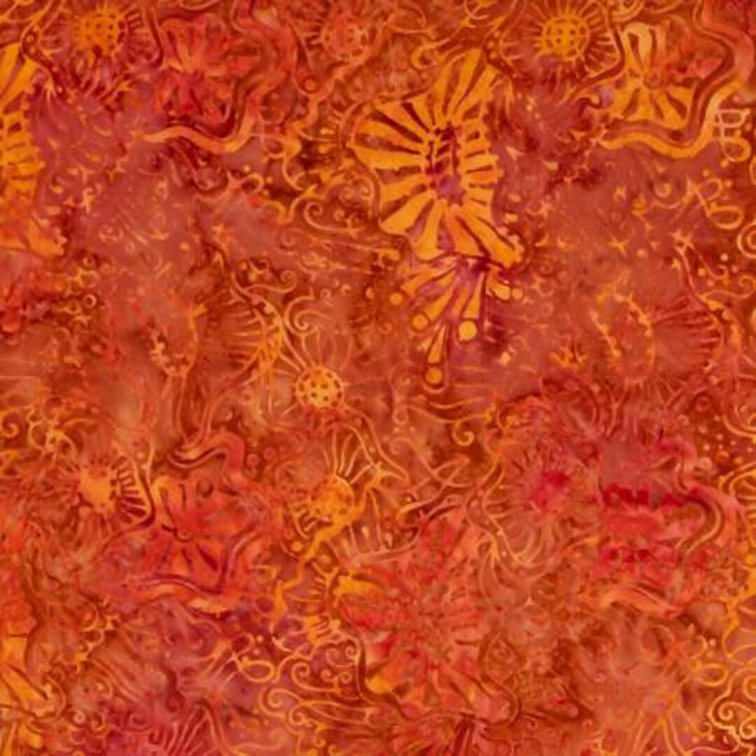 Tjaps Marmalade Batiks Expressions by Riley Blake, Orange Batik - Etsy