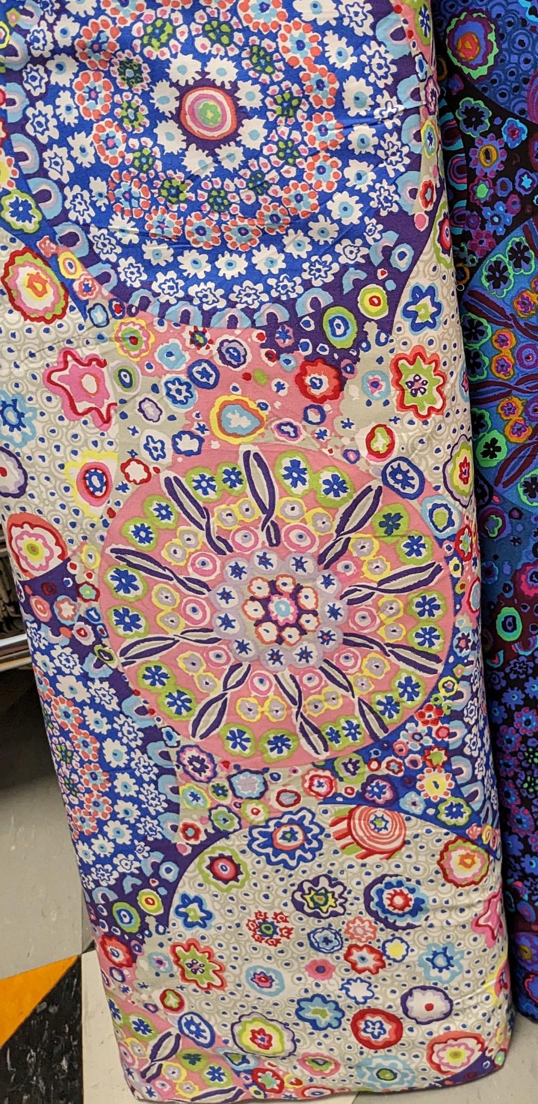 108" Wide -millefiore Wide Back - Pastel- Kaffe Fassett- BACKING FABRIC ...