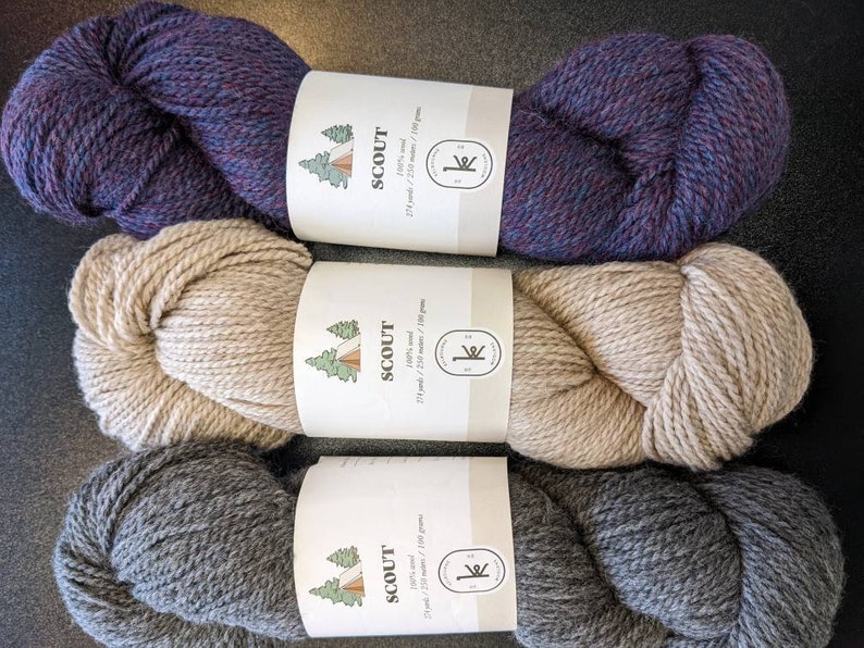 Scout Yarn by Kelbourne Woolens - Etsy