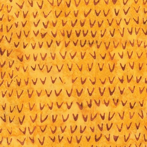 Spicy Mango Batik, Yellow Lattice - Etsy