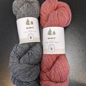 Scout Yarn by Kelbourne Woolens - Etsy