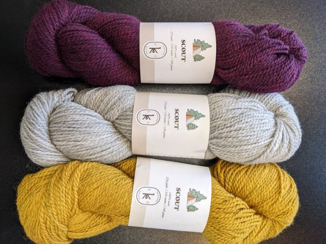 Scout Yarn by Kelbourne Woolens - Etsy