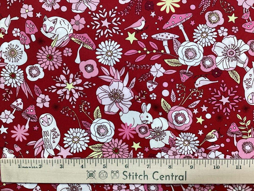 Woodland Magic Red - Tiny Secrets - Etsy