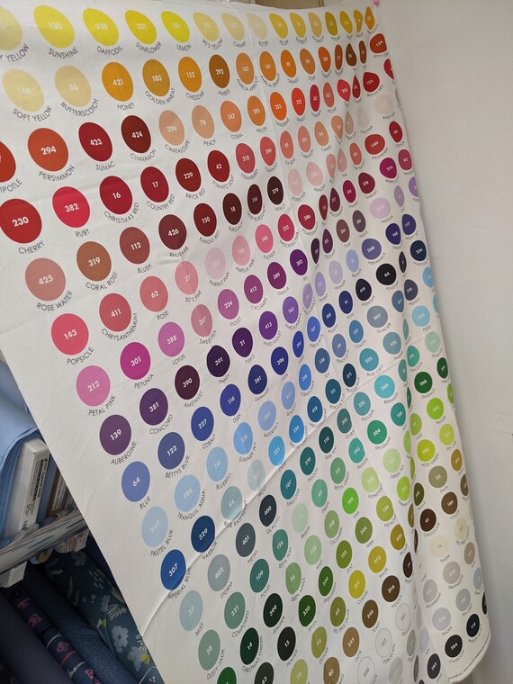 My Favorite Color is Moda Bella Solids Panel 36 X - Etsy