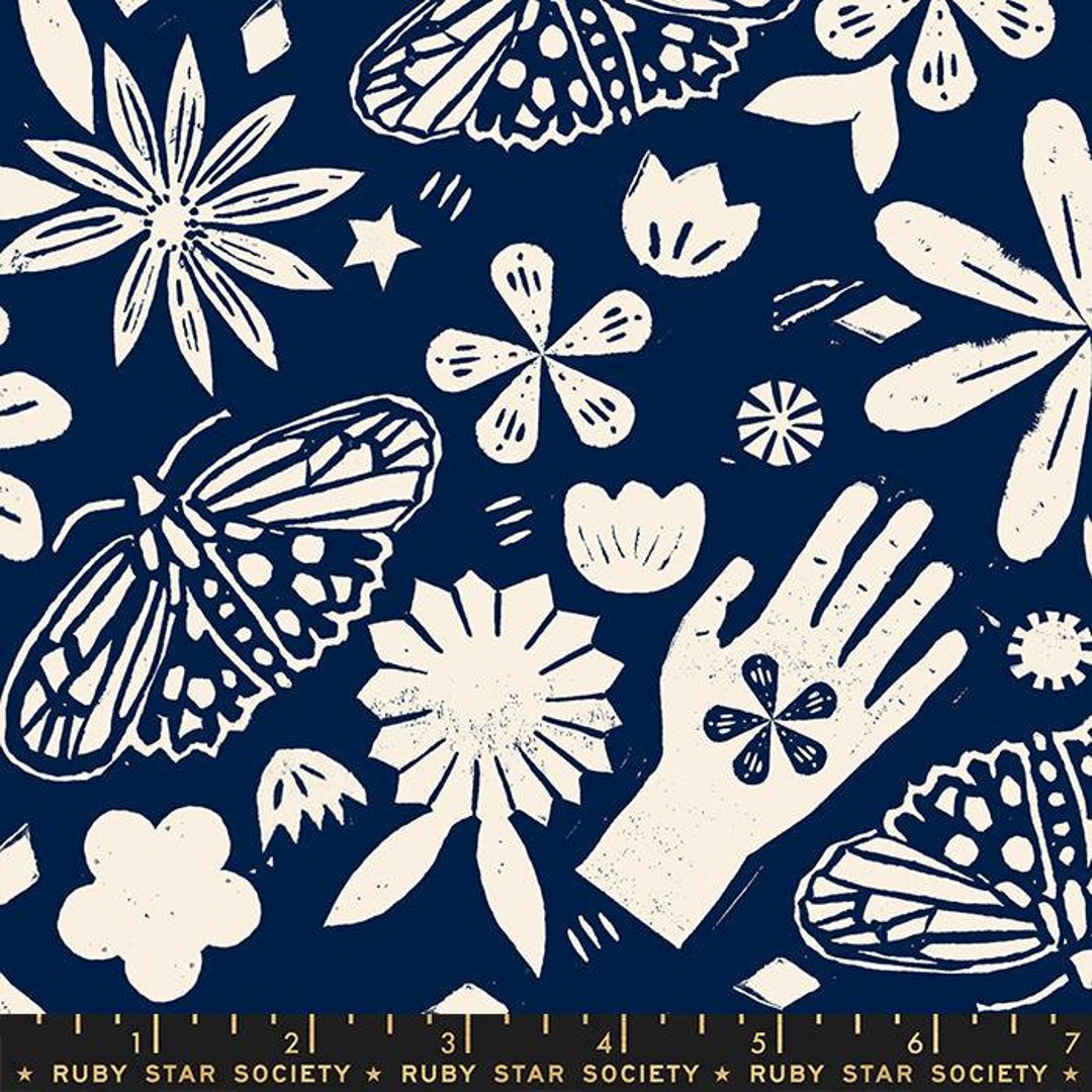 Moonglow Indigo - Alexia Abegg - Ruby Star Society - Etsy