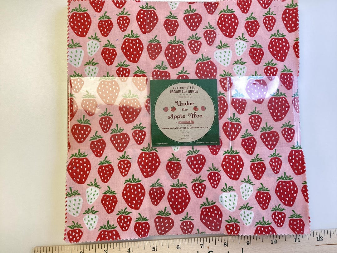 Under the Apple Tree 10x10 Squares by Cotton Steel , 10in Squares 42pcs ...