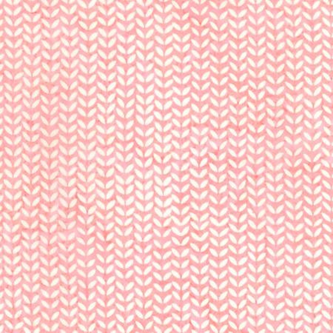 Leaves Peach Pink Batik, Modern Leaf Batik - Etsy