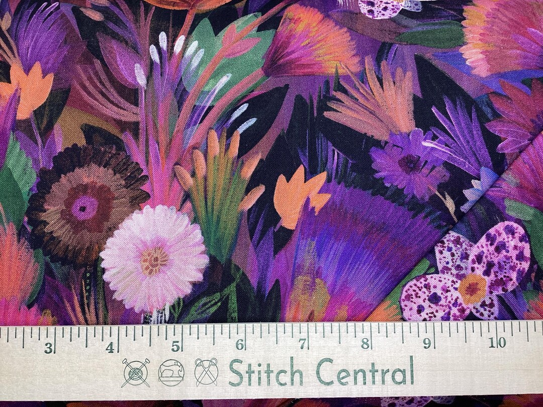Rebirth Multi Floral - True Colors by Danielle Duer - Watercolor ...