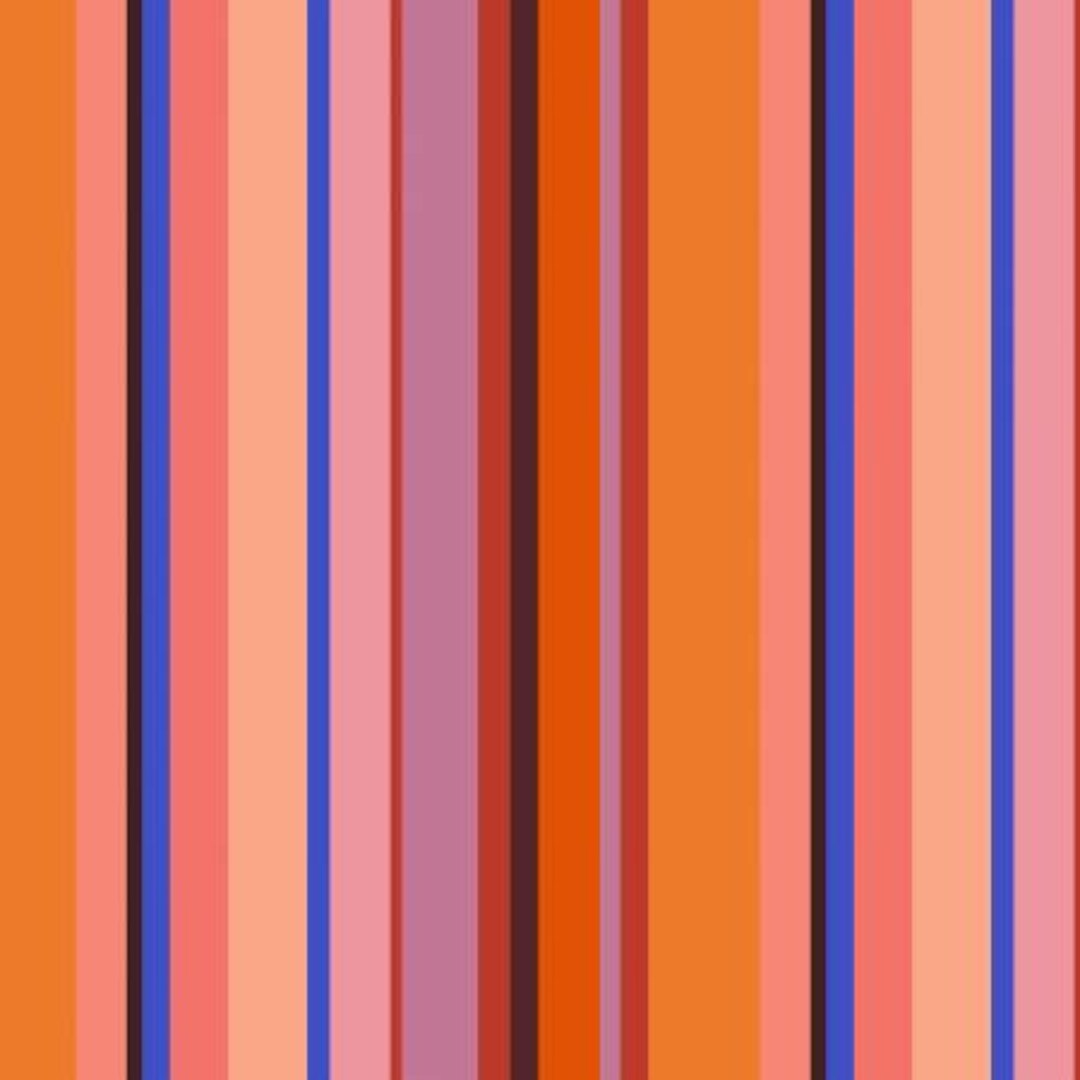 Pink Stripe Color Wheel by Annabel Wrigley - Etsy