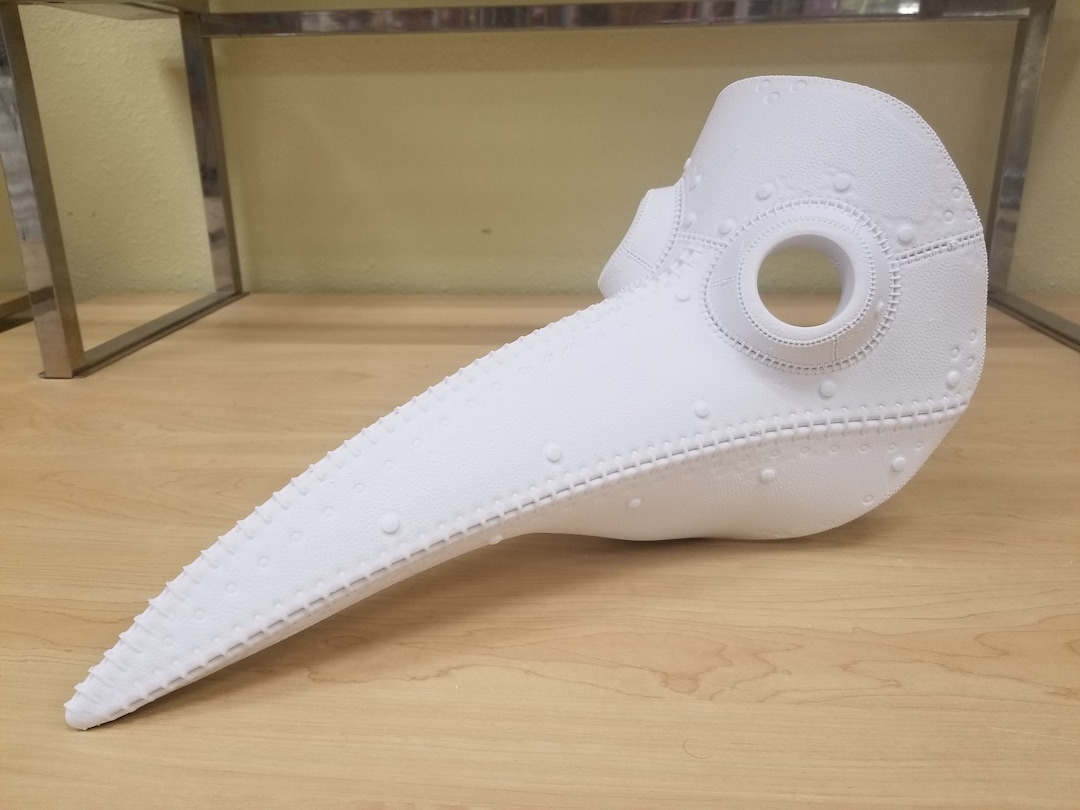 3D Printed Plague Doctor Mask - Etsy