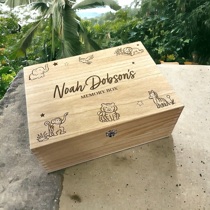 Memento Box for Children - Etsy UK