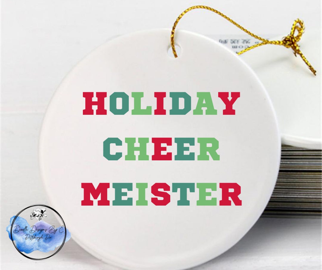 Grinch Ornament | Holiday Cheer Meister | Whoville Ornament | Whoville ...