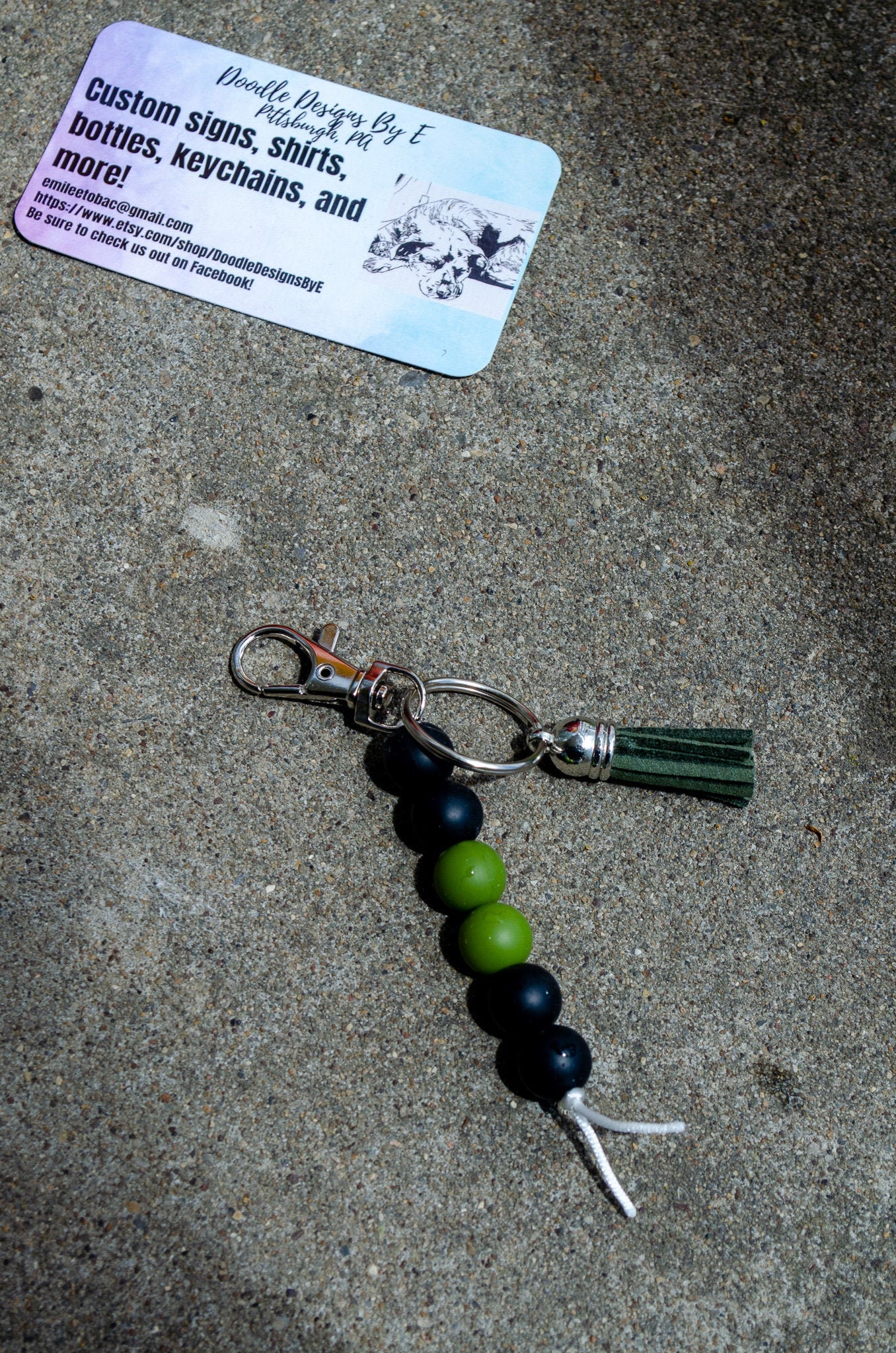 Thin Green Line Keychain Military Keychain - Etsy UK