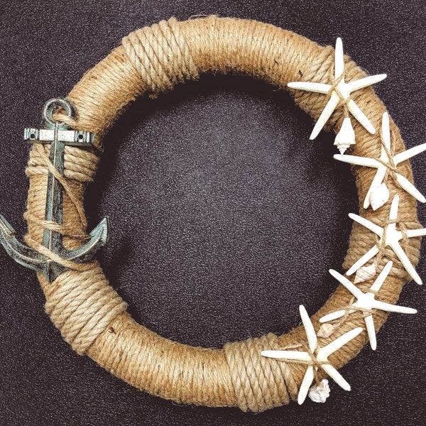 Jute Rope Wreath - Etsy