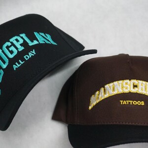 2 Tone Custom College Block Arch Vintage Font Script Cap Beverly Hills ...