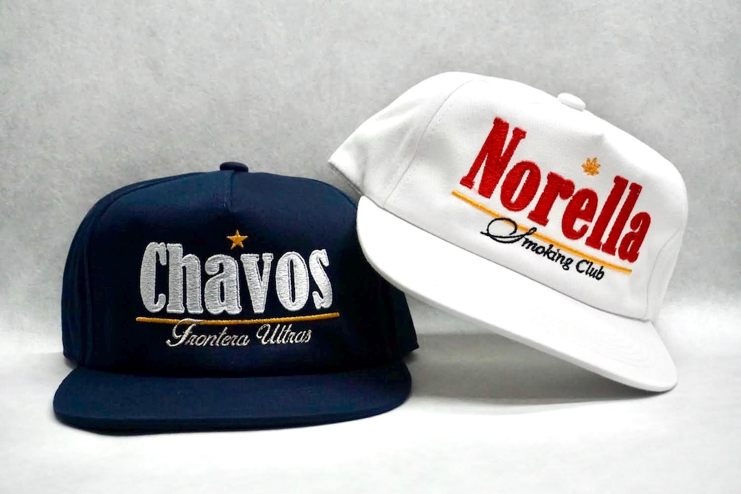 Customizable 5 Panel Unstructured Custom City Vintage Font Hat Script ...