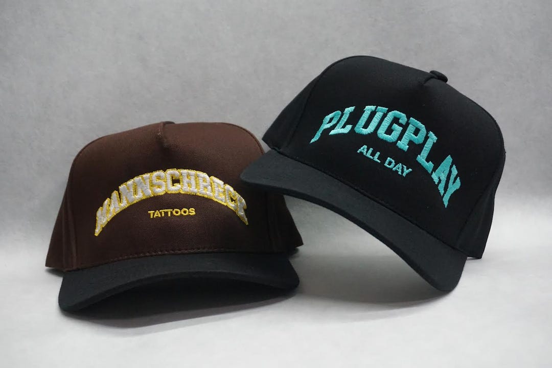 2 Tone Custom College Block Arch Vintage Font Script Cap Beverly Hills ...