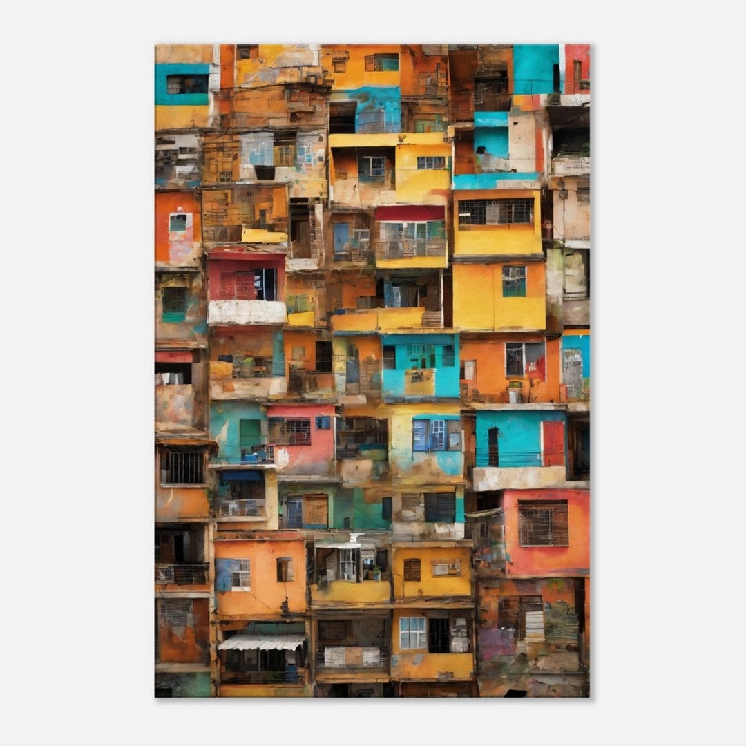 Favela Canvas Print - Etsy