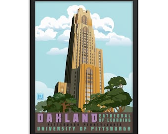 Pitt Cathedral of Learning - Etsy