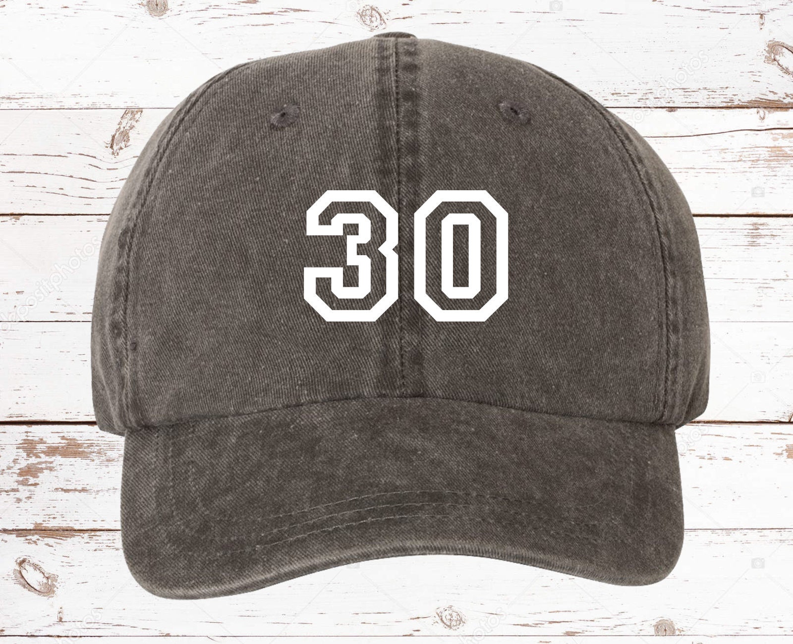 30 30th Birthday Hat Pigment Dyed Unstructured Baseball Cap | Etsy