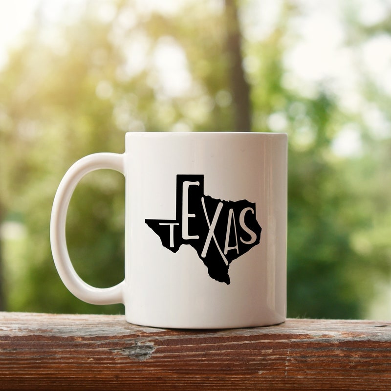 Texas Mug - Etsy