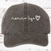 Nonna Life Script Dad Hat, Pigment Dyed Unstructured Baseball Cap ...