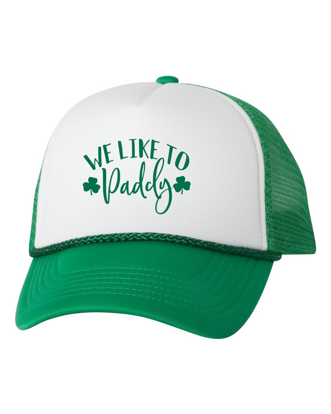 We Like to Paddy St Patrick's Day Trucker Hat Cap, St Paddys Day Hat ...
