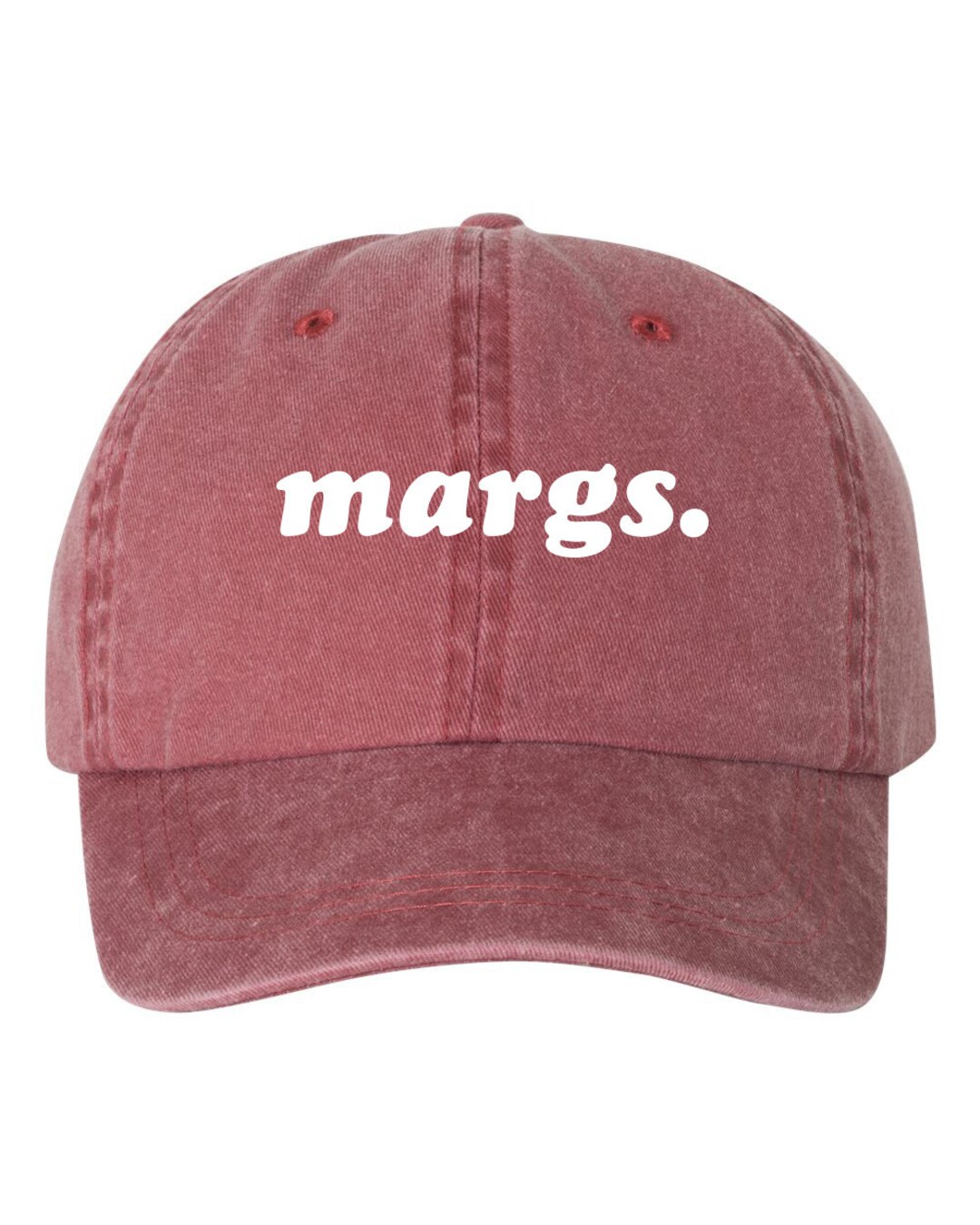 Margs. Hat, Pigment Dyed Unstructured Baseball Cap, Cinco De Mayo ...