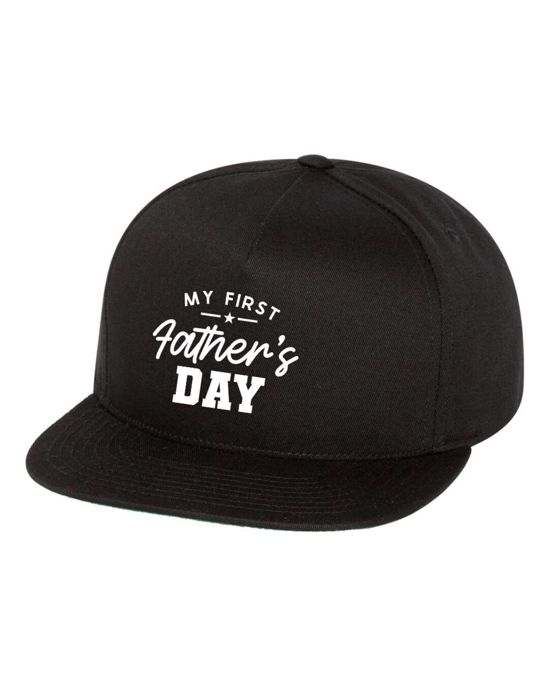 My First Father's Day Snapback Hat Cap, Gift for Dad, Gift for Him ...